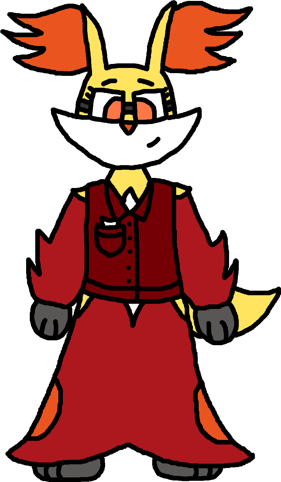 Download Pheona The Magic Delphox - Delphox PNG Image with No ...