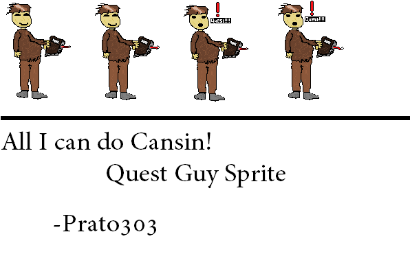 Download Quest Guy Sprite - Cartoon PNG Image with No Background ...