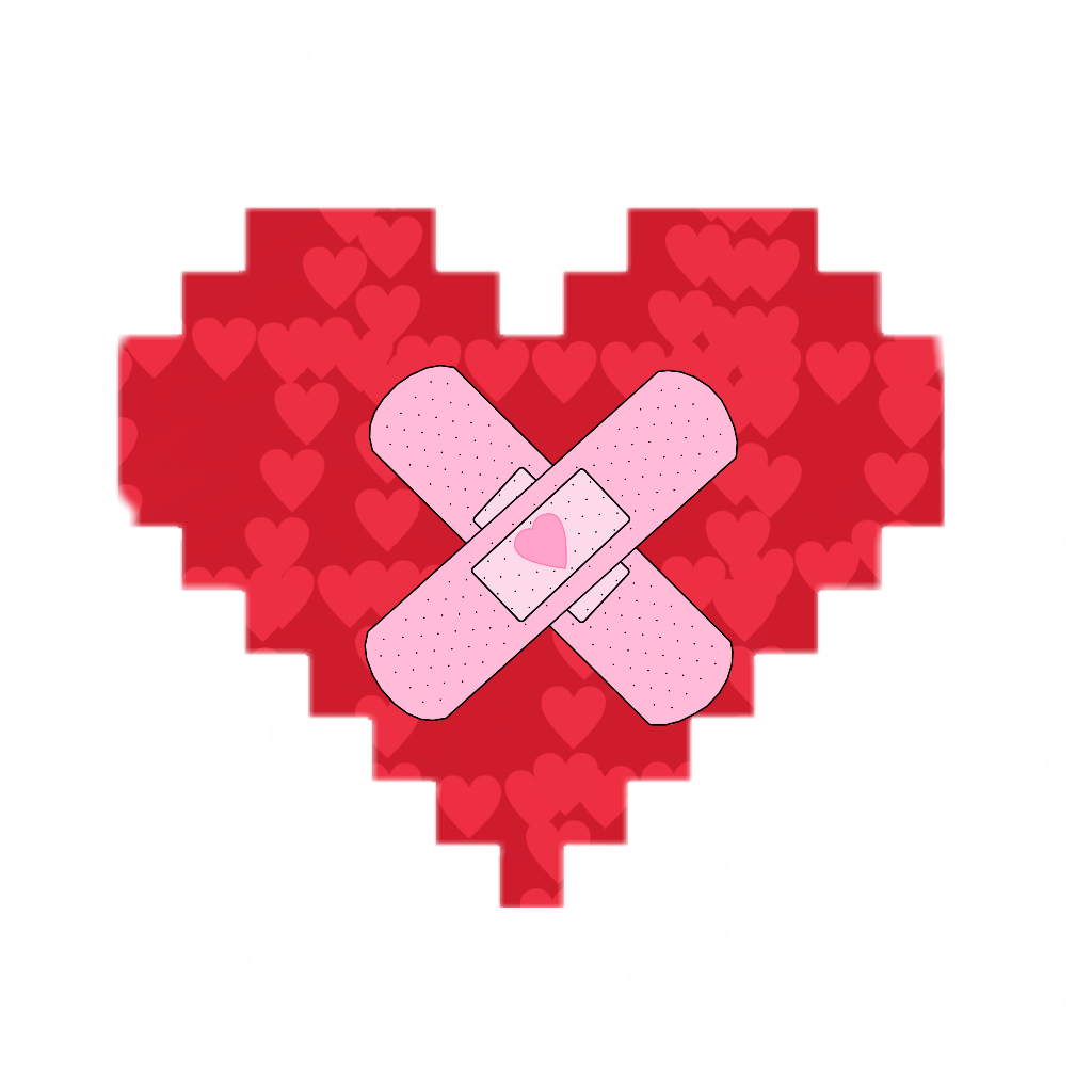 Download Pixel Art Heart PNG Image with No Background - PNGkey.com