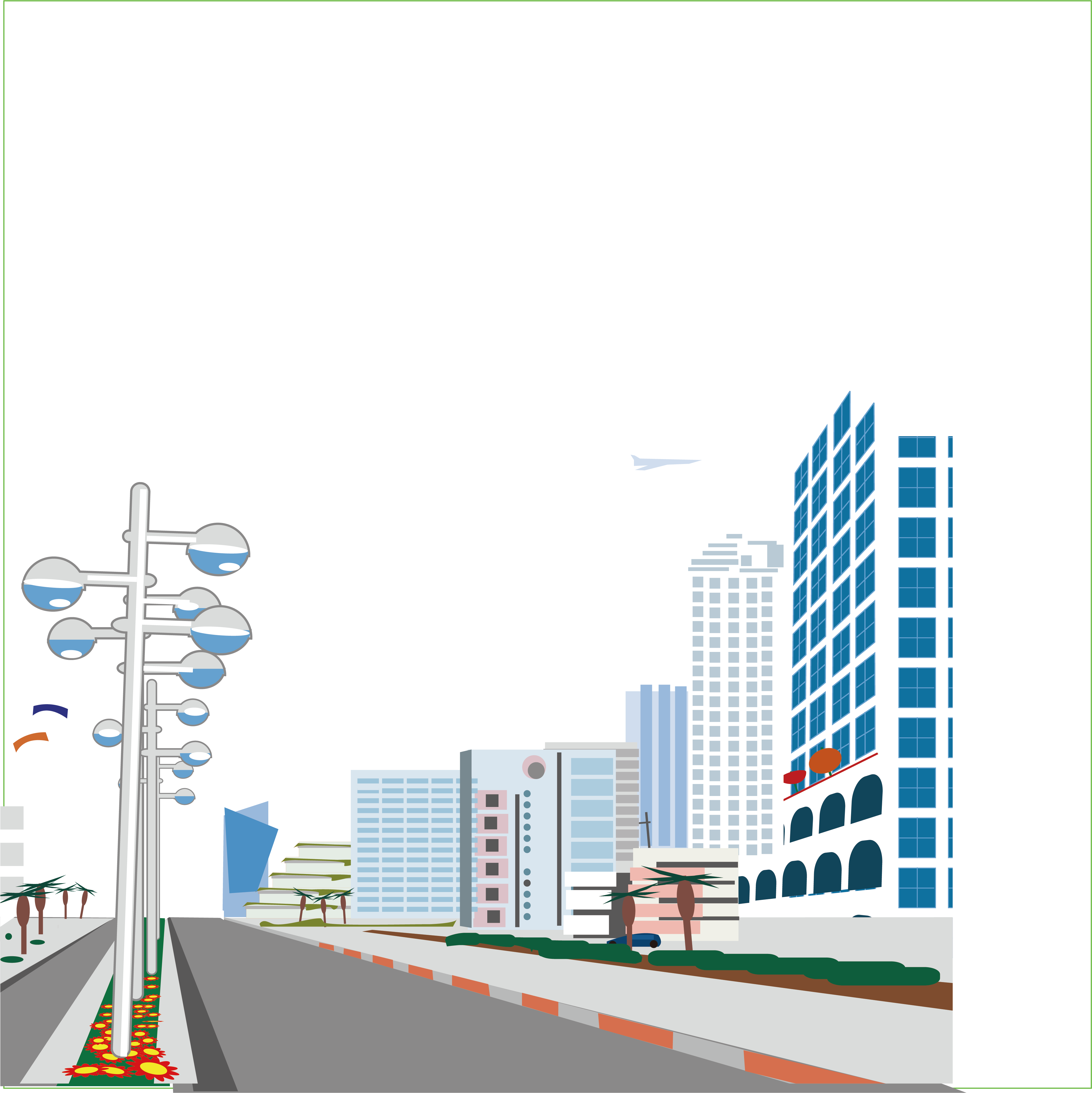 City Street Vector Png - Free Transparent PNG Download - PNGkey