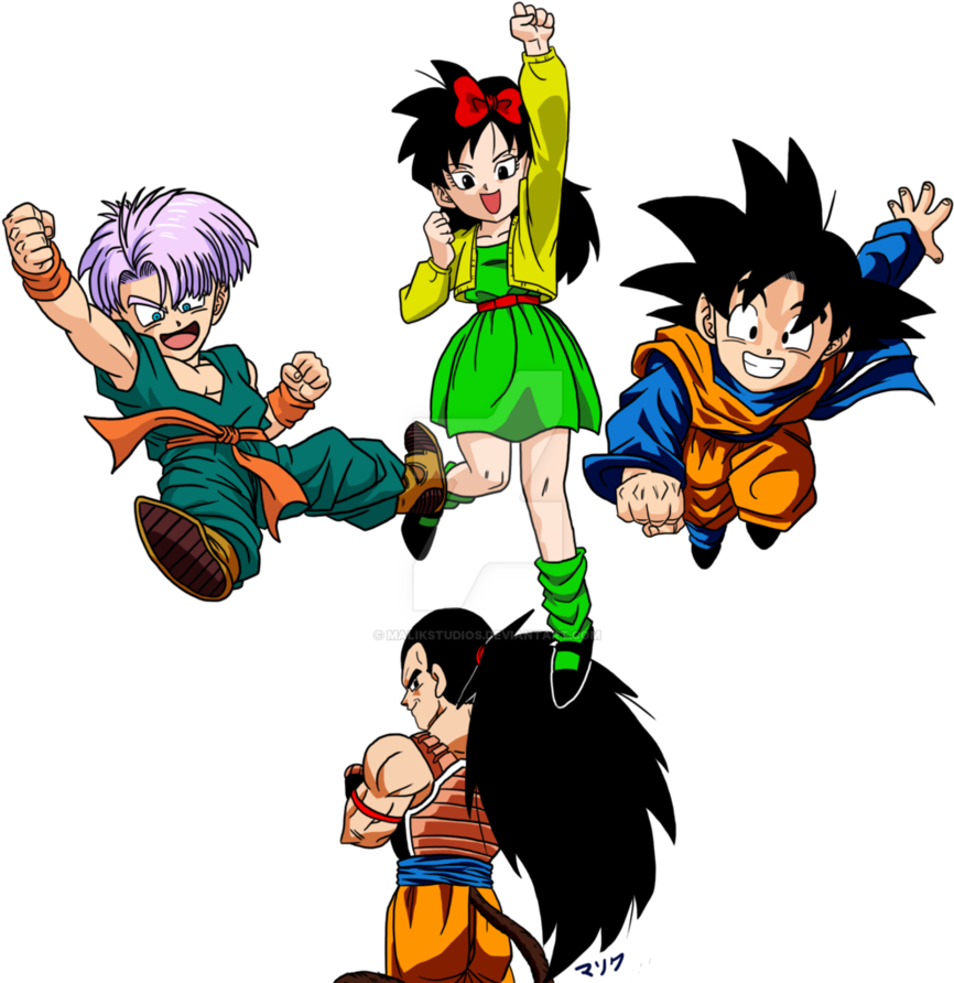 Download Dragon Ball Rr Raditz Ranch Goten Trunks By Malikstudios ...