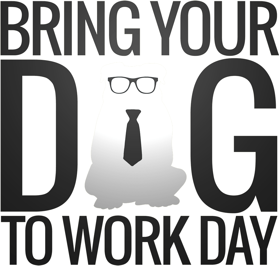 Download Bring Your Dog Logo Dark - Bring Your Dog To Work Day PNG ...