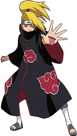 Deidara-a - Naruto Deidara Render - Free Transparent PNG Download - PNGkey