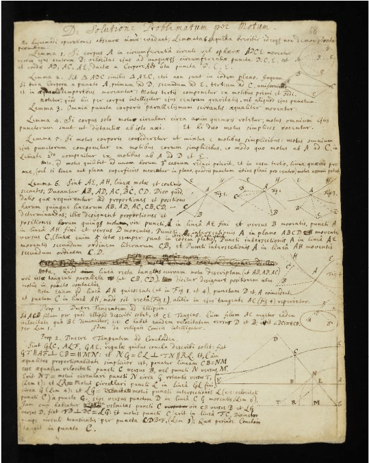 This Set Of Papers Documents Some Of Newton's Early - Book - Free ...