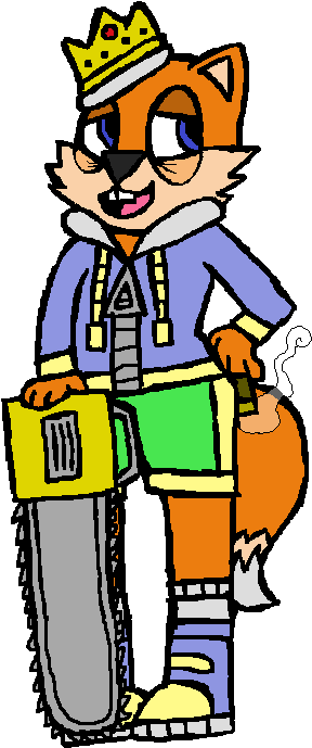 Download King Conker - Cartoon PNG Image with No Background - PNGkey.com