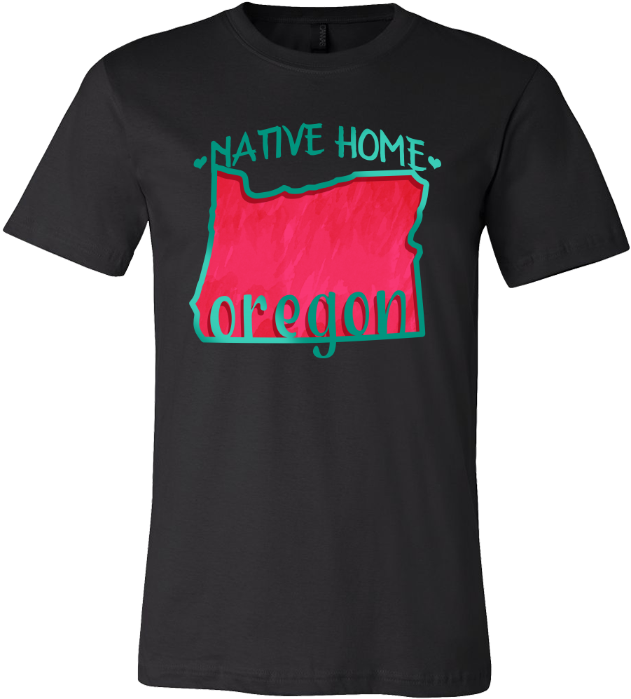 Download Love Oregon State Native Home Map Outline Souvenir - Godmother ...