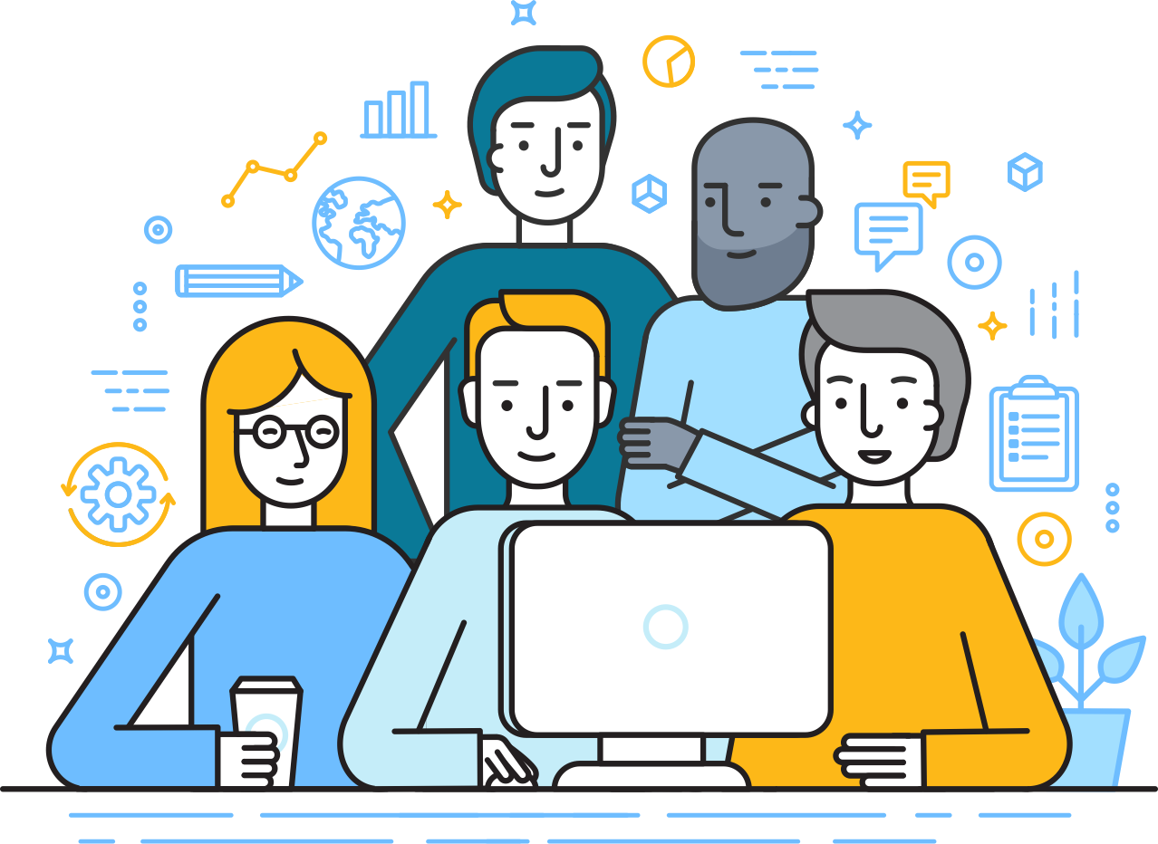 Download Matching Your Open Roles To Our Pool Of Experienced - Cartoon ...