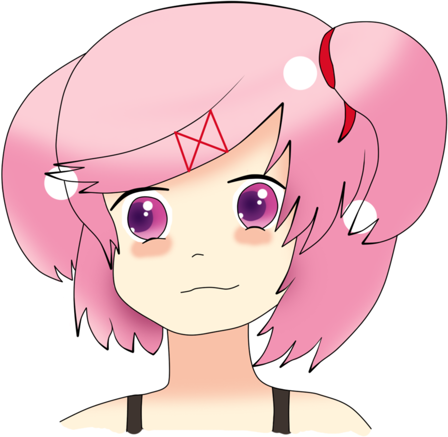 Download Natsuki By Shinigamikitten - Cartoon PNG Image with No ...