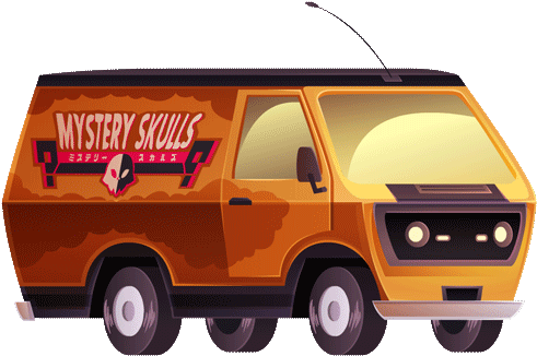 Download Mystery Skulls Van - Mystery Skulls Ghost Van PNG Image with ...