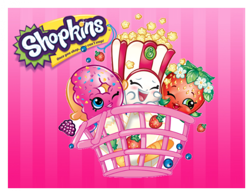 Shopkins Cake Topper Characters - Collectable Poster Book - Free ...