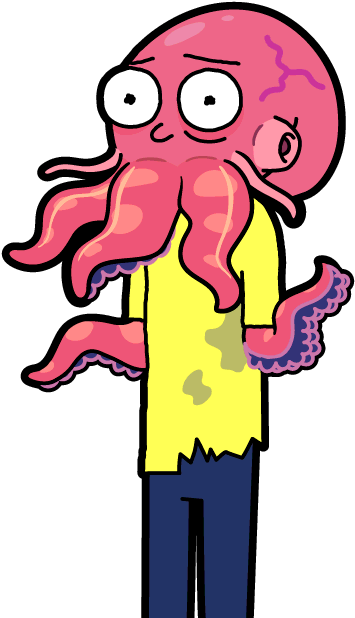 Download Rick And Morty, Creepy PNG Image with No Background - PNGkey.com