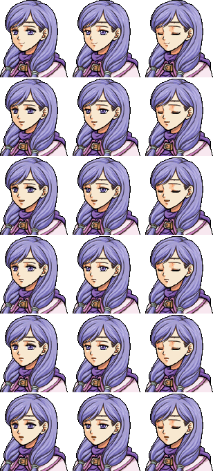 Download Sprite Of Ilyana - Fire Emblem Lucia Ilyana PNG Image with No ...