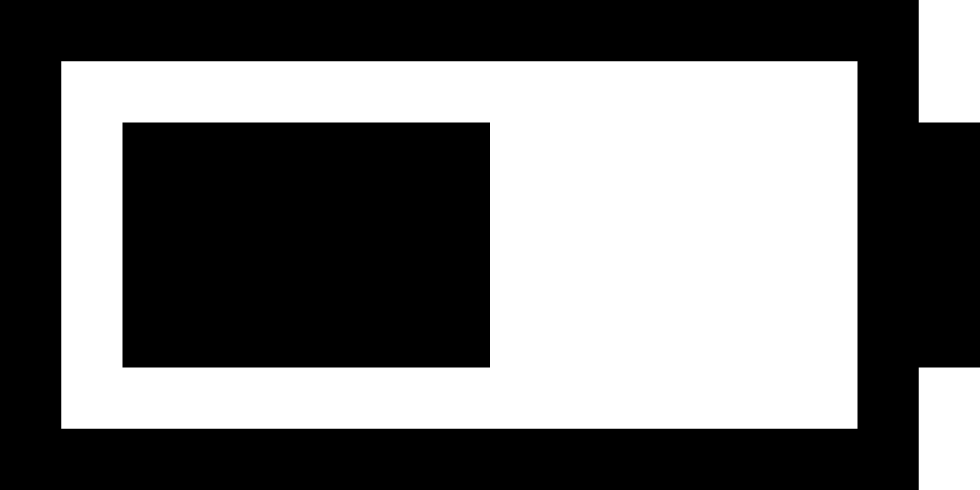 Download Battery Half Blank Comments - Icon PNG Image with No ...