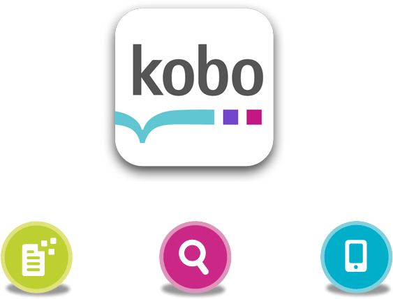 Download Kobo Mobile Device Icons - Kobo High End Book Style Cover Case ...