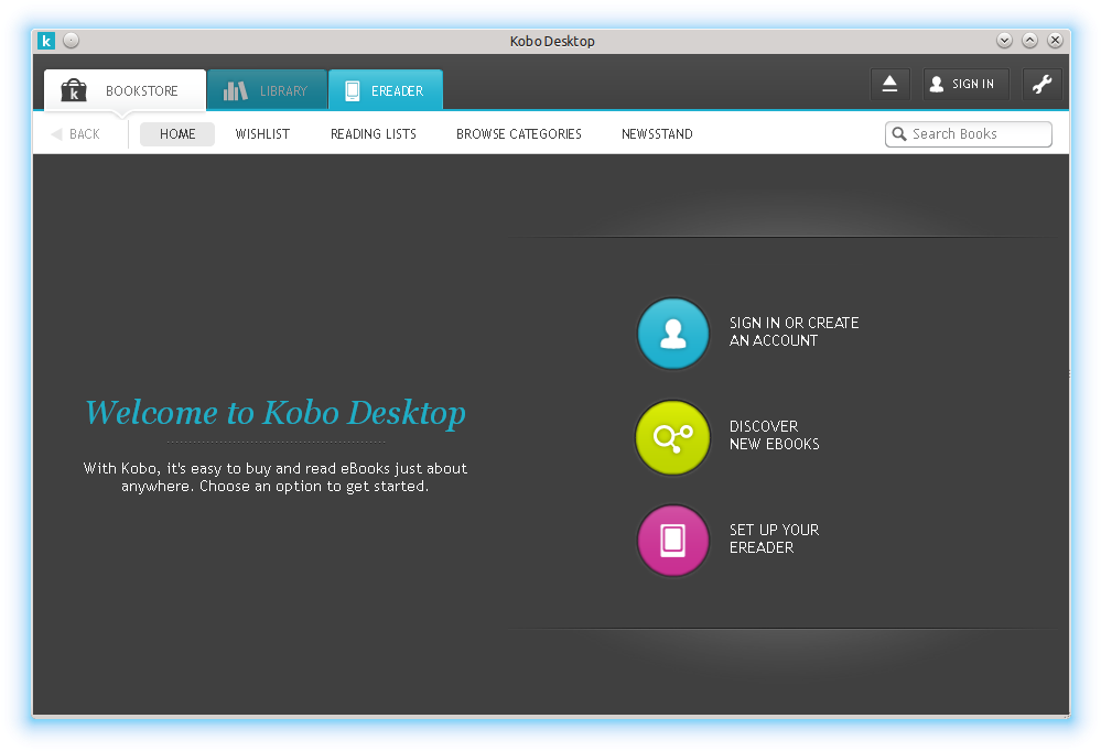 Download Kobo Desktop Window - Kobo Inc. PNG Image with No Background ...