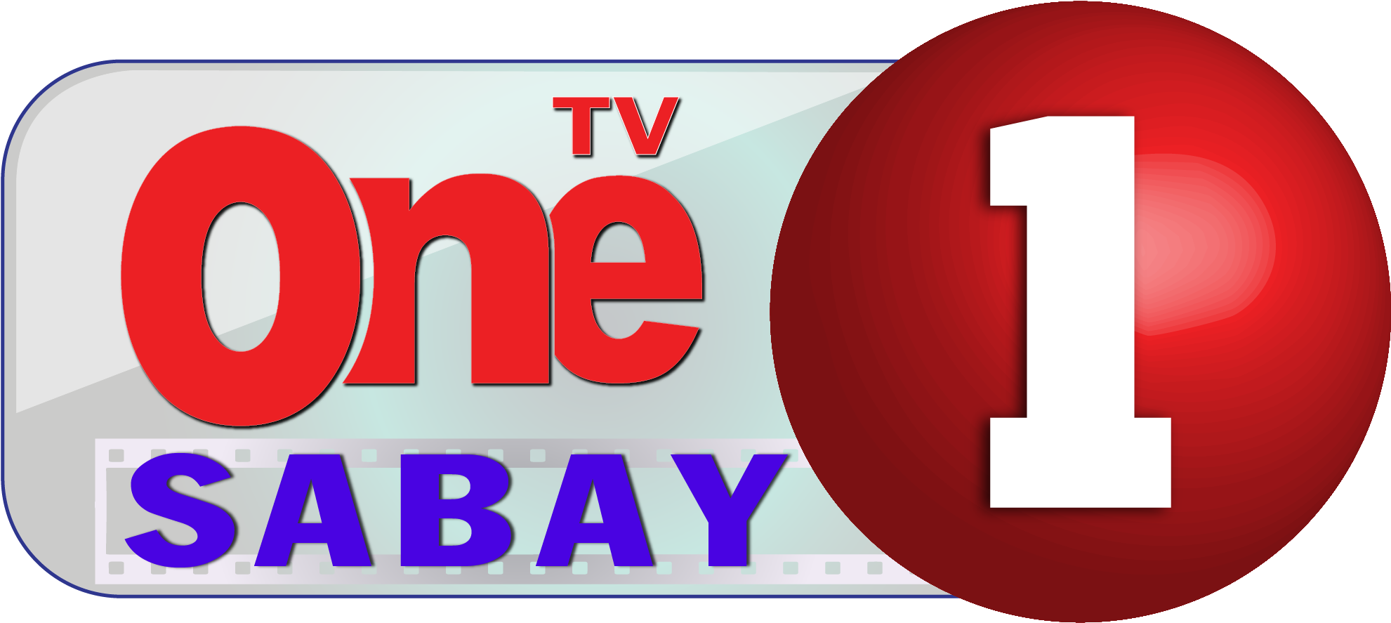 Download Onetv Sabay Terrestrial Tv Logo - Television PNG Image with No Background - PNGkey.com
