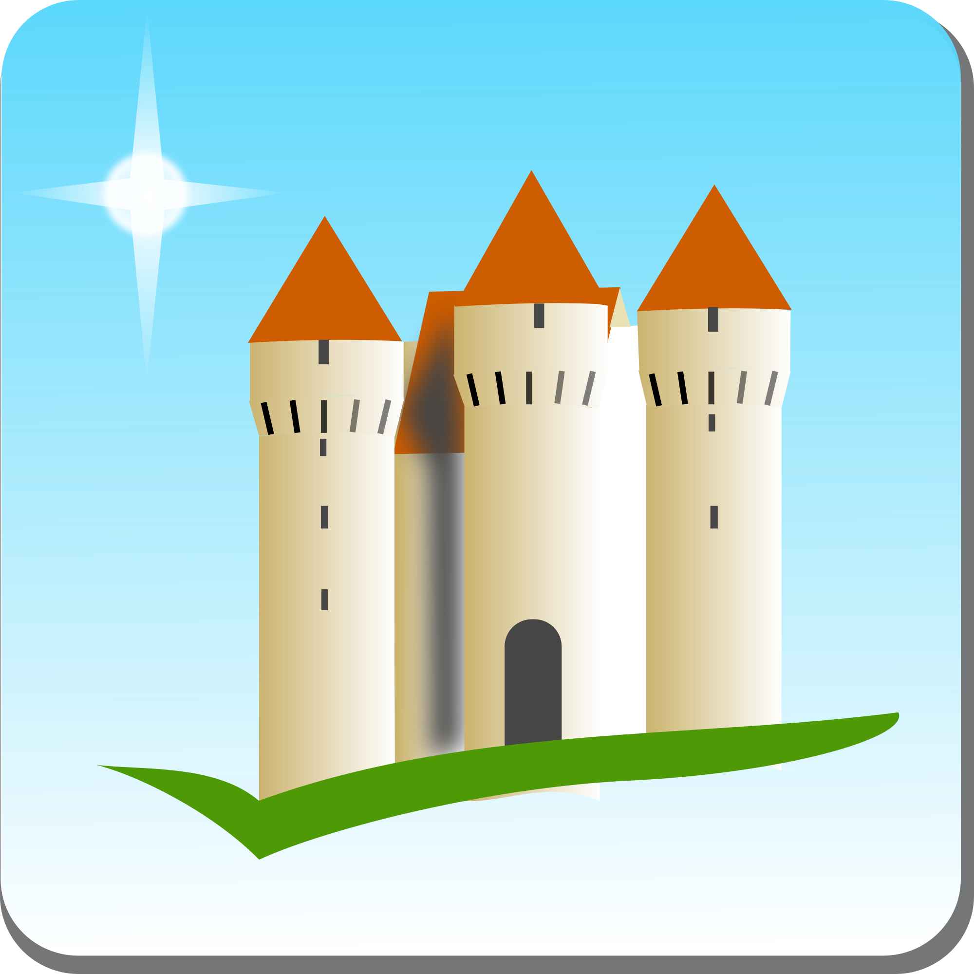 Open - Castle Icon - Free Transparent PNG Download - PNGkey