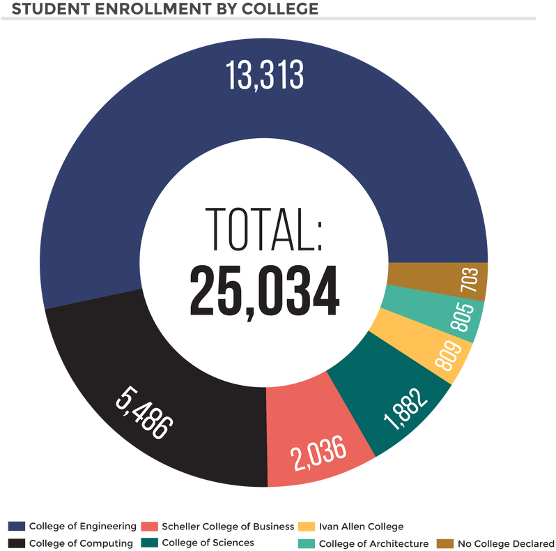 Download Picture - Georgia Tech Student Body Demographics PNG Image ...