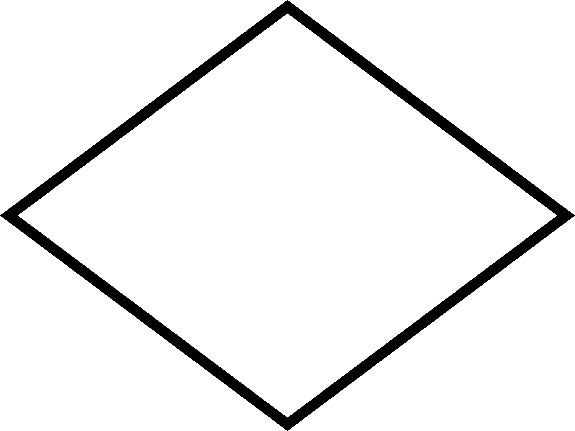 Download Open - Diamond Shape Print Out PNG Image with No Background ...