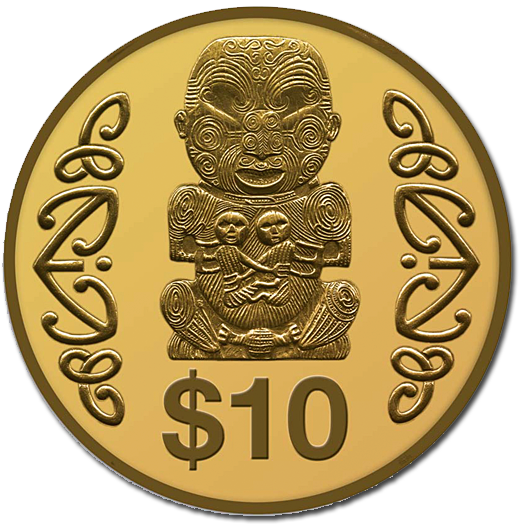 Download 2004 Pukaki Gold Proof Coin - Gold Coin PNG Image with No ...