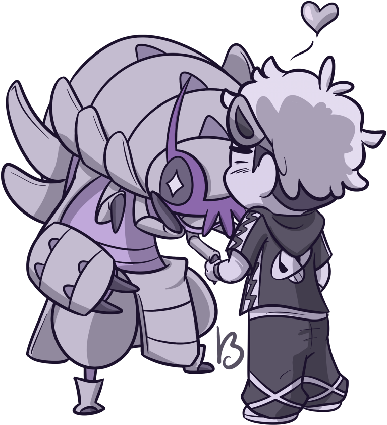Download Pokemon Cicadablockshipping Guzma Golisopod Fanart - Golisopod ...