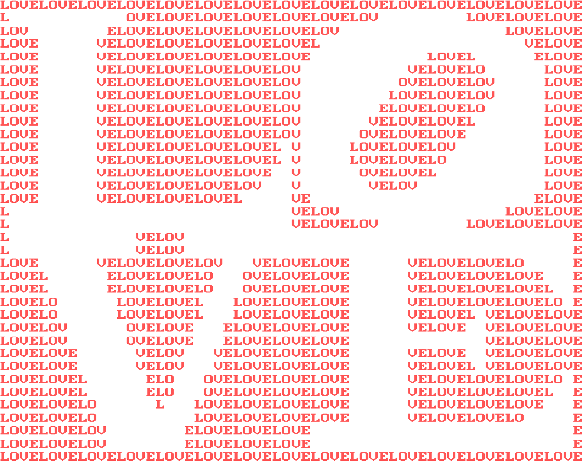 Love Text Png - Symbol Ascii Love - Free Transparent PNG Download - PNGkey