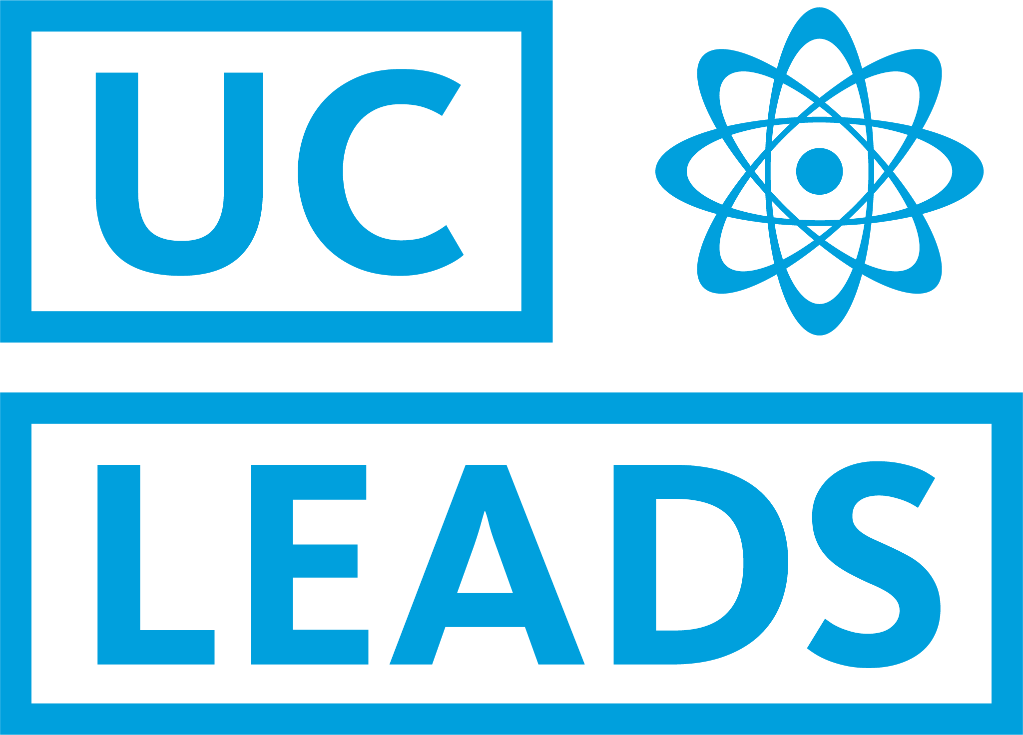 Blue Uc Leads Sub-brand Logo Lockup, Transparent Background - Uc Leads ...