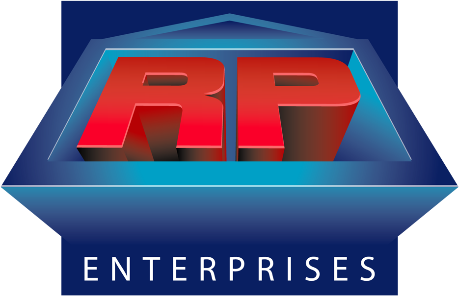 Download Corporate Logo Design With A 3d Effect - Rp Enterprises PNG ...