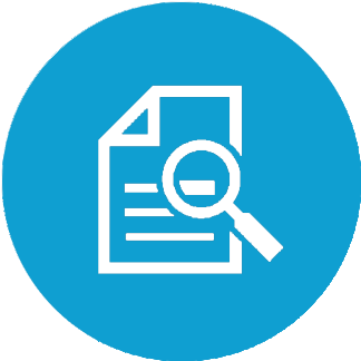 Research Icon Blue Circle Light - Watsi Logo - Free Transparent PNG ...