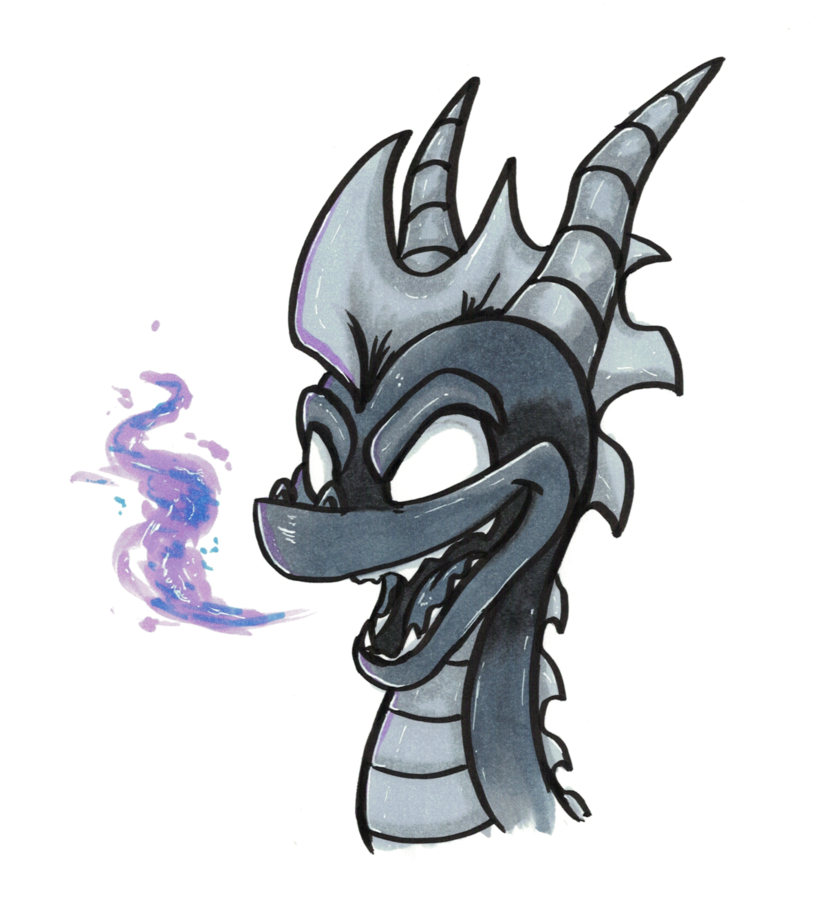 Download Classic Dark Spyro By Icelectricspyro On Deviantart ...