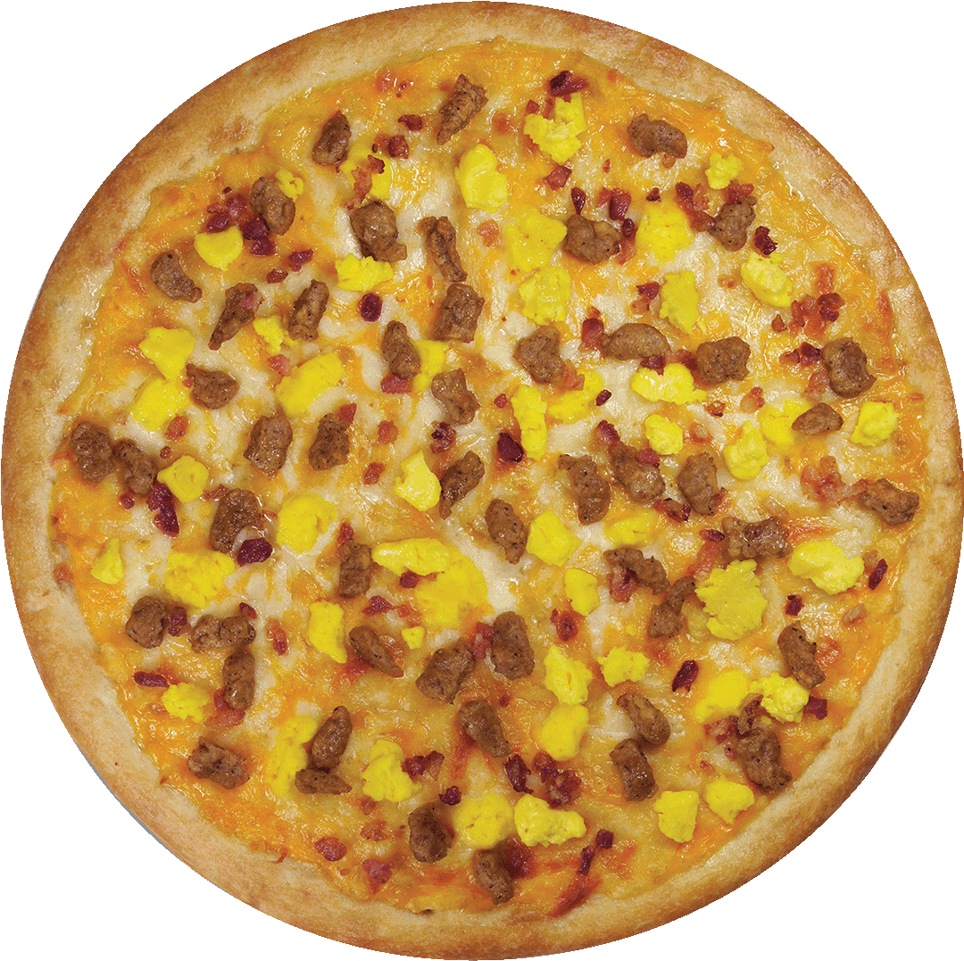 Download 12″ Reckless Breakfast Pizza - Library PNG Image with No ...