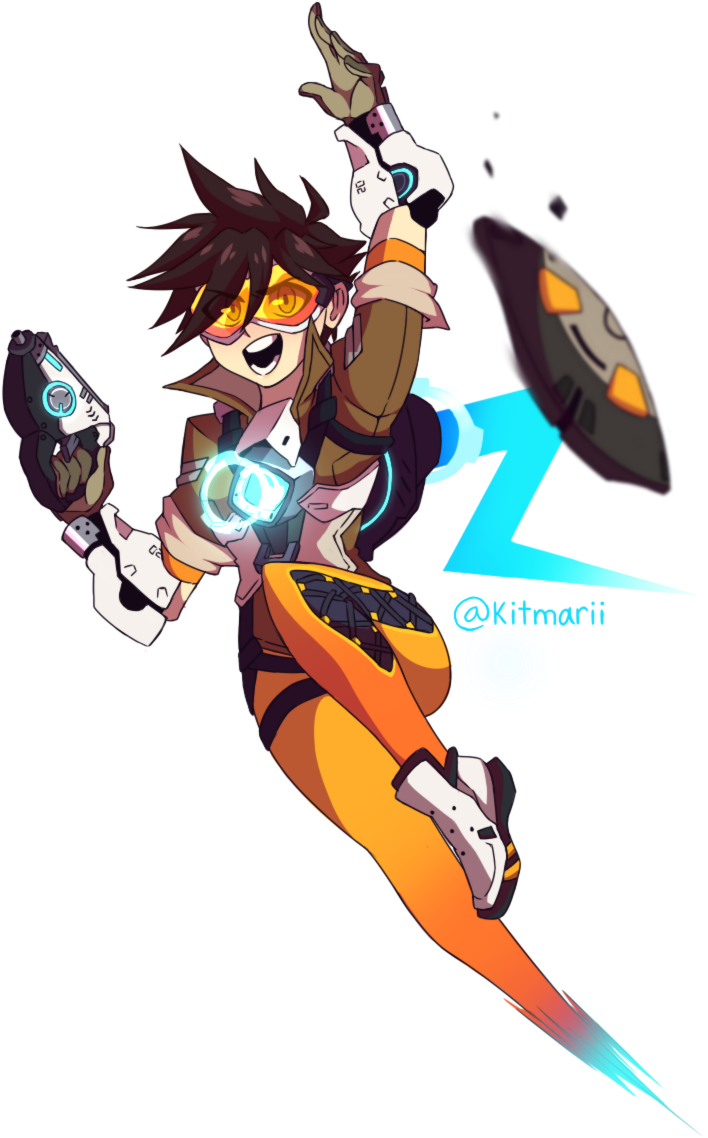 Download Tracer Decided To Draw This Gal Again To See How Much - Tracer ...