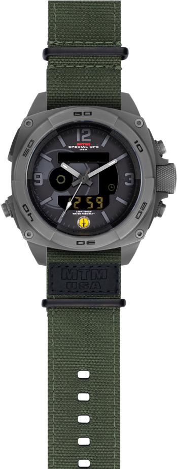 Download Post Navigation - Mtm Special Ops Rad Gray Titanium Watch PNG ...