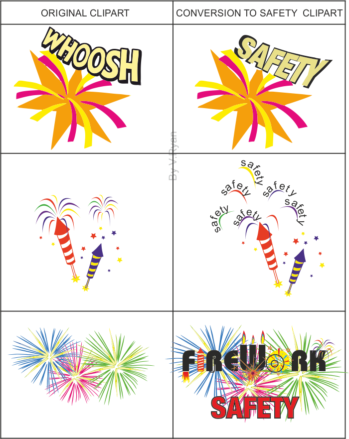 Download Firework Safety For Children Clipart Fireworks - Imagenes De ...