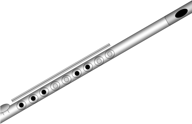 Flute Clipart Musical Instrument - Flute Clipart Transparent - Free ...