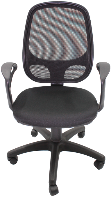 Download Low Back Office Chair Front View - Office Chair PNG Image with ...
