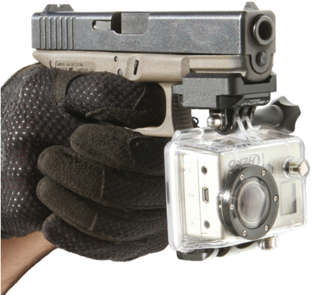 Gopro Hd Hero Pistol Rail Gun Mount - Glock Gopro Mount - Free ...
