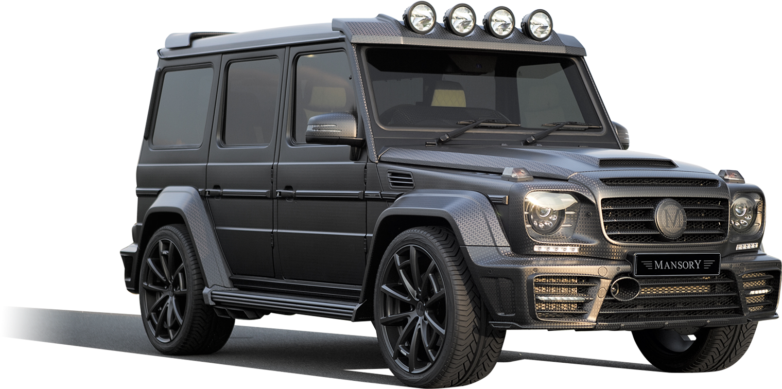 Download Gronos Black Edition - Mercedes G Class Mansory PNG Image with ...