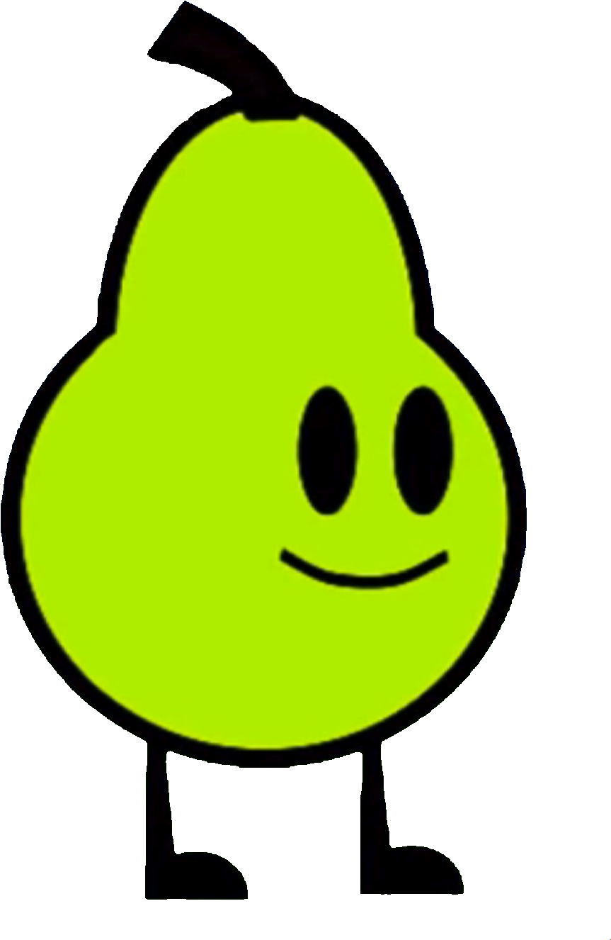 Scissor Clipart Big Object - Bfdi Pear - Free Transparent PNG Download ...