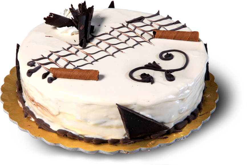 Download Vanilla Chocolate Cake - Birthday Cake PNG Image with No ...