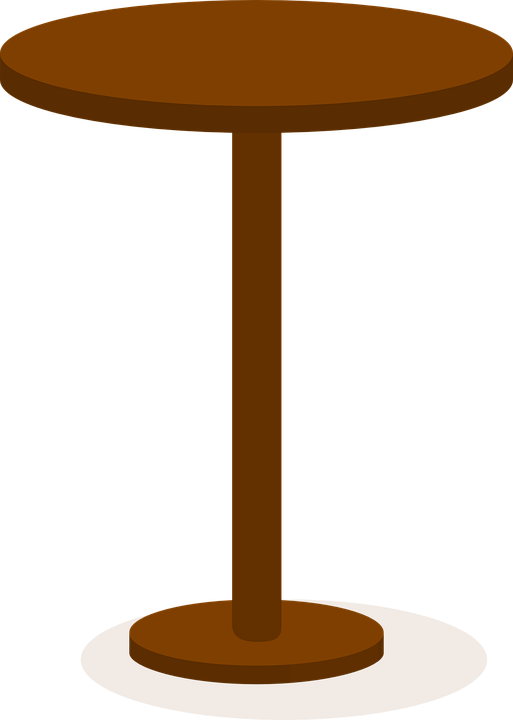 Round Table Vector Png - Free Transparent PNG Download - PNGkey