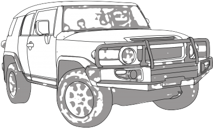 Download Toyota Fortuner 2015- - Fj Cruiser Drawing PNG Image with No ...