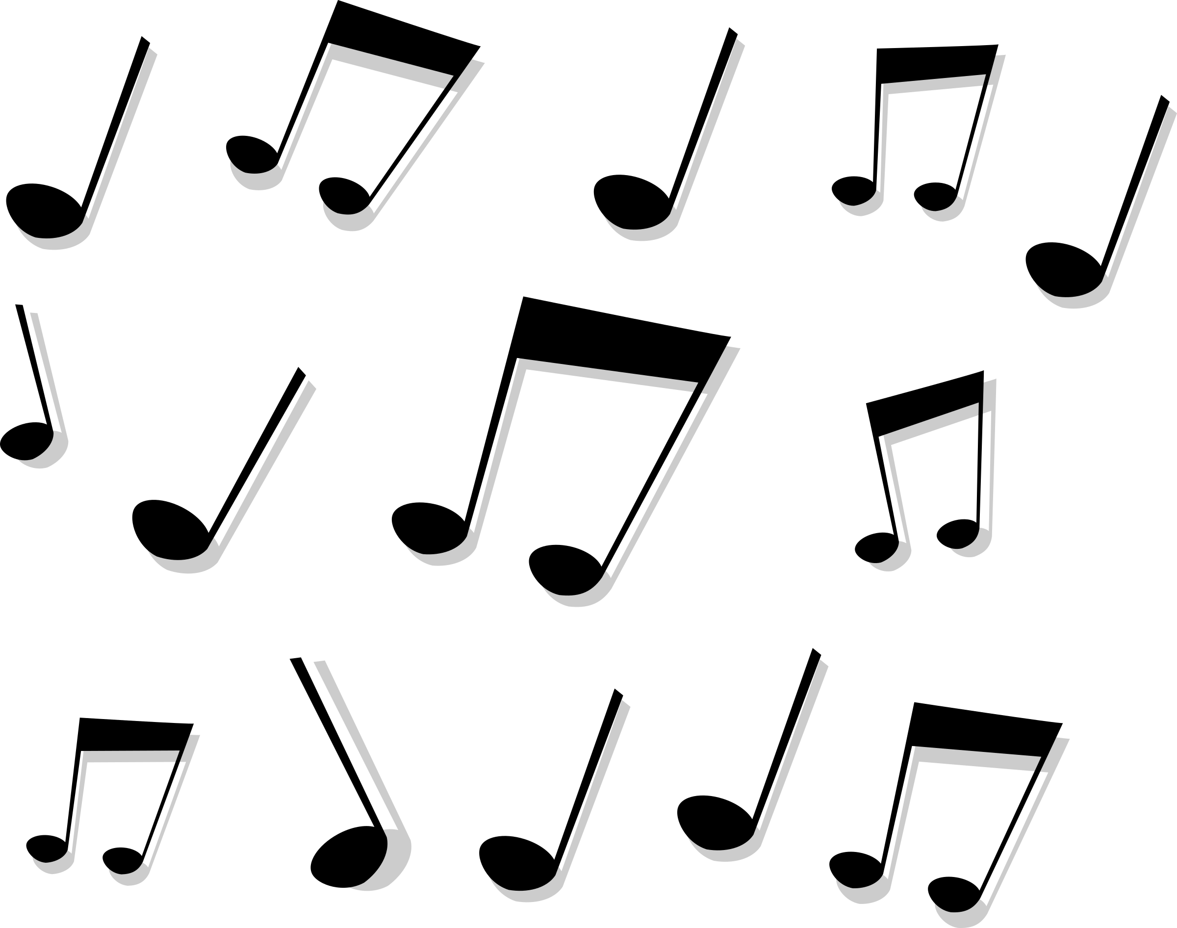 Download Big Image - Music Notes Clipart PNG Image with No Background ...