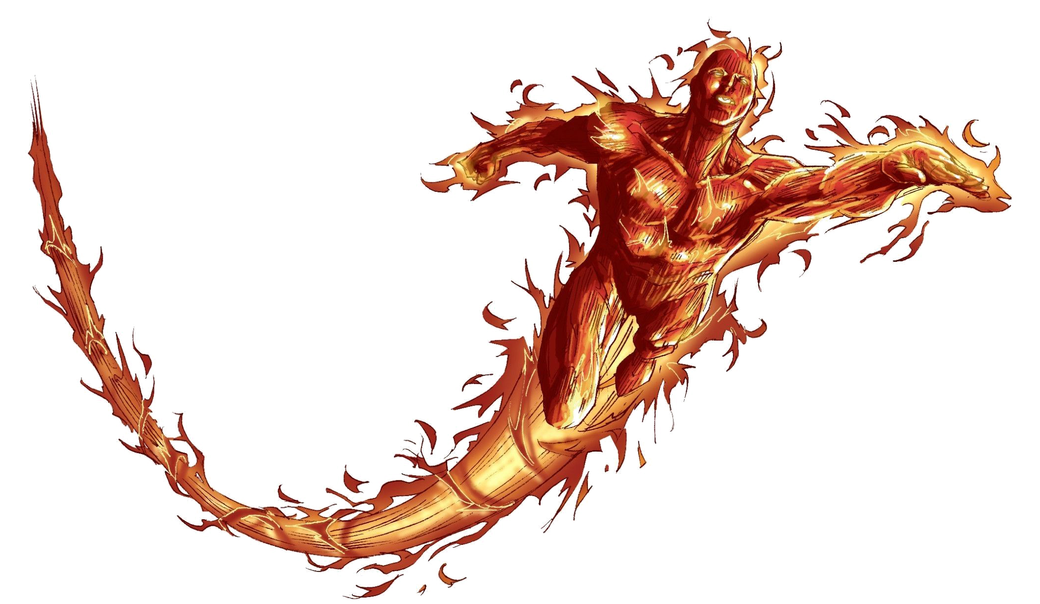 Download Human Torch Transparent Image - Human Torch Png PNG Image with ...