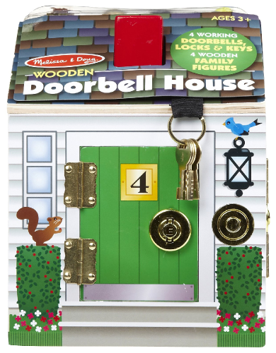 Download Md0030 Deluxe Wooden Doorbell House - Melissa & Doug ...