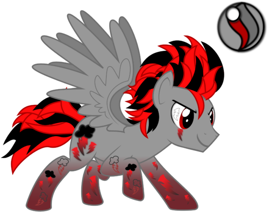 Fanmade Mega Blood Thunder By Nihi The Brony - My Little Pony ...