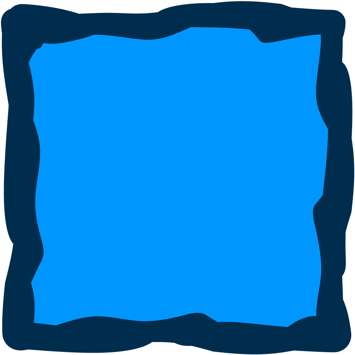Frame,borders And Frames - Square Border Blue - Free Transparent PNG ...