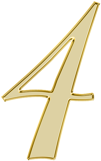 Download Number 4 Transparent Background PNG Image with No Background ...