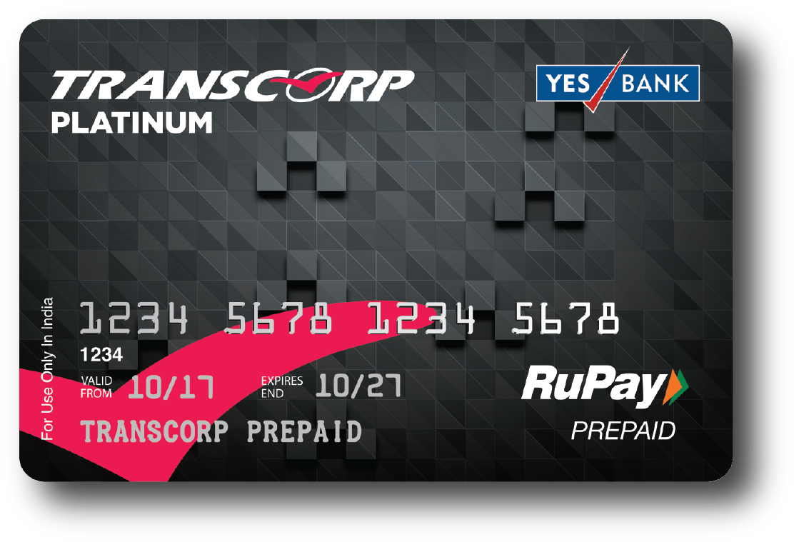 I Want A Personal Card - Yes Bank Rupay Debit Card - Free Transparent ...