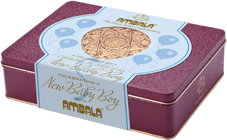 Download Personalised Baby Boy 10 Pcs Gift Tin - New Baby Born Sweet ...